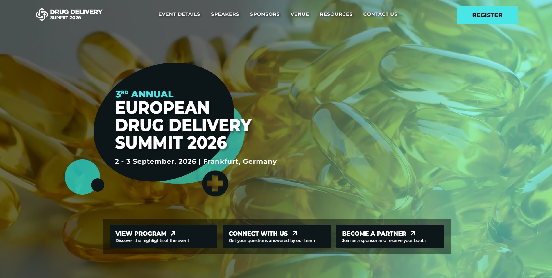European Drug Delivery Summit 2026 | Register Now